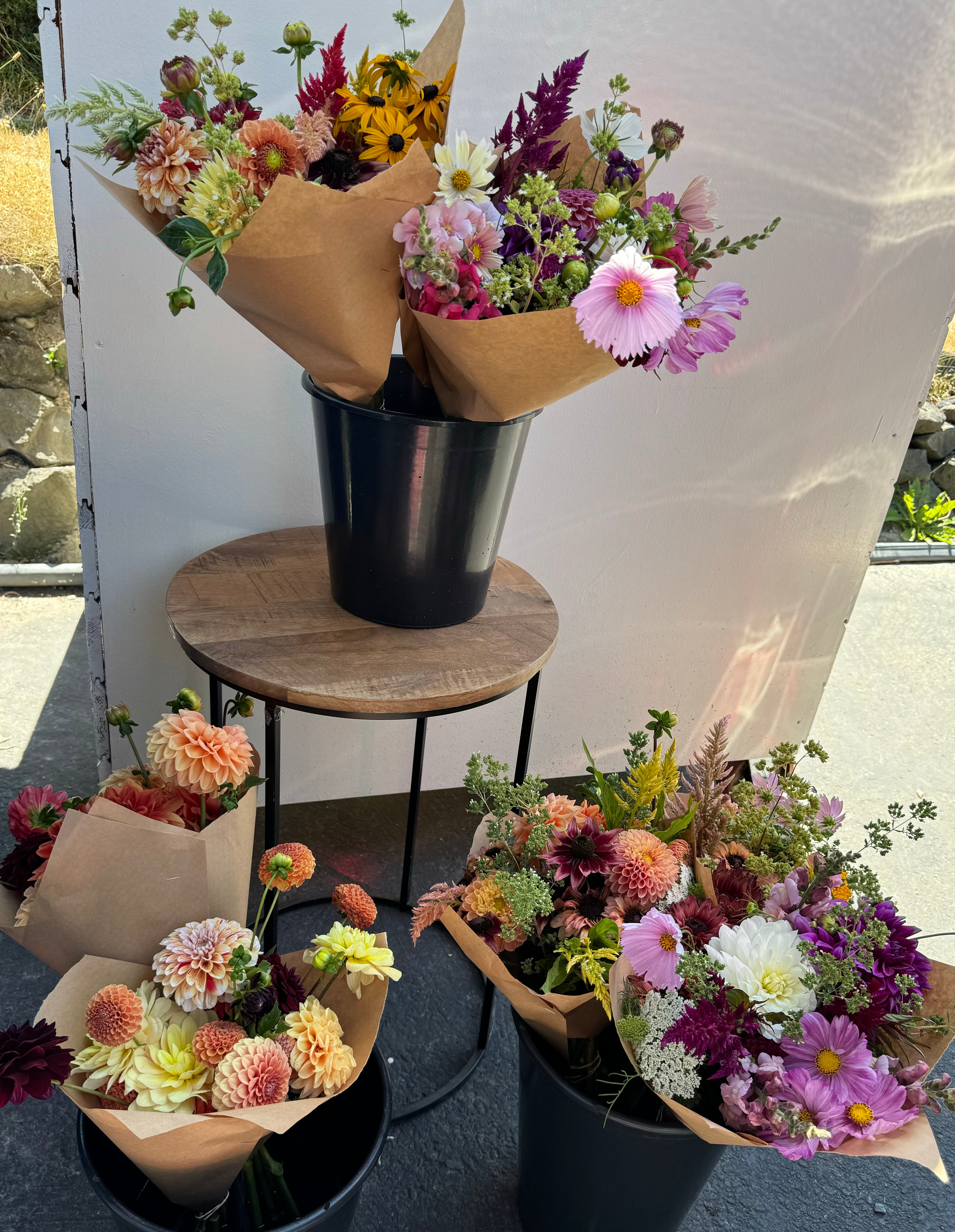 Fall Bouquets – West Seattle Flower Farm